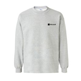 Zero Degree Crew Neck Sweatshirt- Grey Melange